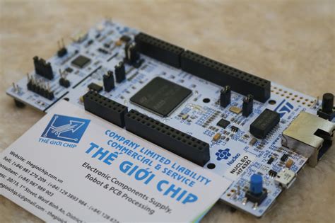 Kit Stm32h743 Nucleo 144 Thế Giới Chip