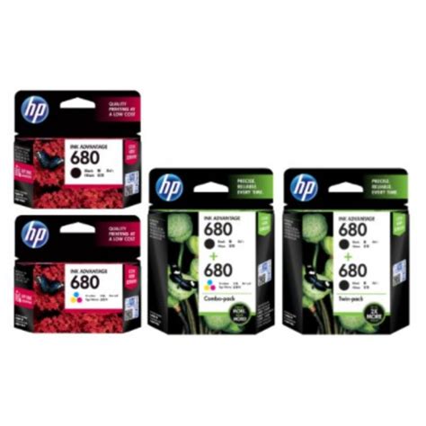 Hp 680 Printer Ink Black Only Shopee Malaysia