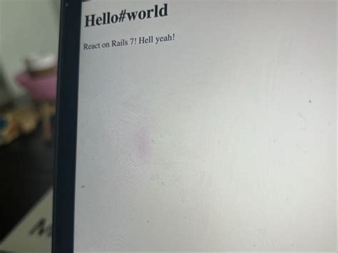 Reactonrails7 Buildingcomponents React Rubyonrails Rails Ruby Sebastian Echegaray