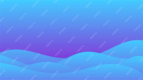 Premium Vector Vector Abstract Gradient Background Blue Liquid Waves