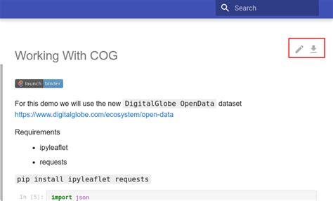 download button missing · issue 24 · danielfrg mkdocs jupyter · github