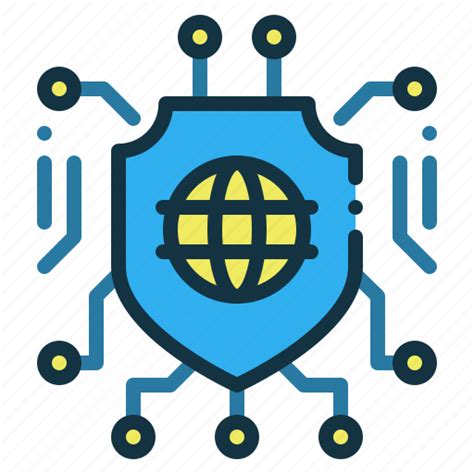 Secure Network Security Internet Protection Icon Download On Iconfinder