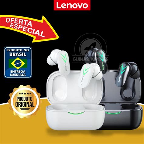 Fone De Ouvido Gamer Bluetooth Lenovo Xt Tws Sem Fio Original Lacrado Shopee Brasil