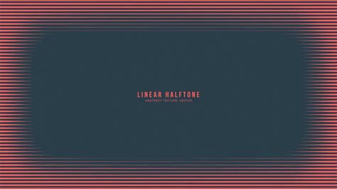 Premium Vector Linear Halftone Pattern Vector Vignette Frame Red Black Abstract Background