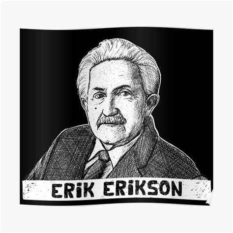 Erik Erikson Psychology Pioneer Premium Matte Vertical Poster Sold By Brian Rose Sku