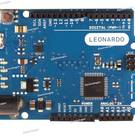 Edarduino Leonardo Atmega32u4 Arduino Compatible R3 Electrodragon