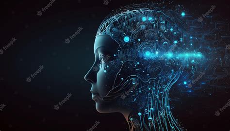 Premium Photo Ai Technology Neural Network Background Imagegenerative Ai