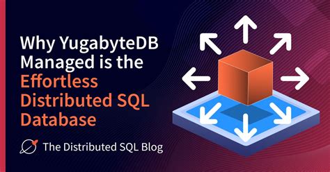 why yugabytedb managed is the effortless distributed sql database by