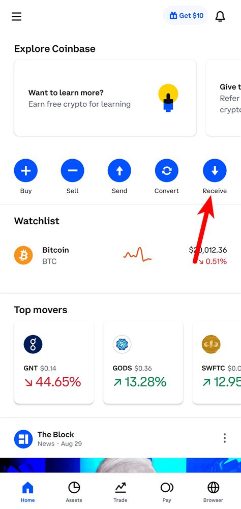 How To Find Your Wallet Address On Coinbase Btc Eth Etc