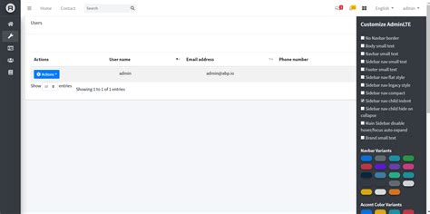 Github Guanhh Abp Theme Aspnetcore Adminlte Adminlte Abp Vnext Ui