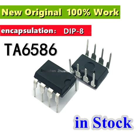 5pcs 100 New Ta6586 Dip 8 Chipsetpng
