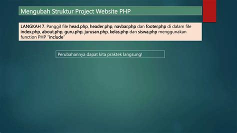 Membuat Website Sekolah Dengan Html Css Phppptx