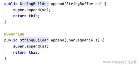 String、stringbuffer以及stringbuilder的区别 Csdn博客