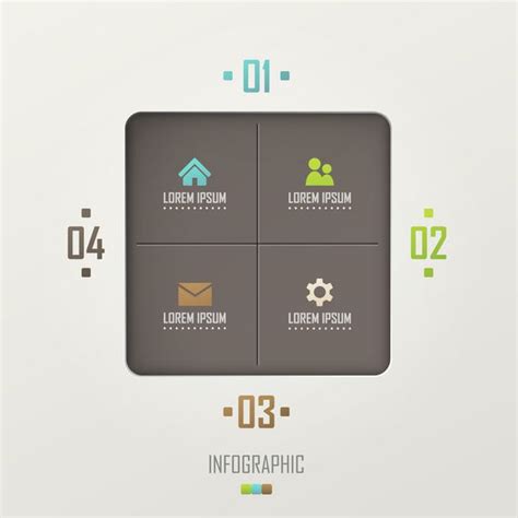 طراحی قالب اینفوگرافیک وکتور 1132401