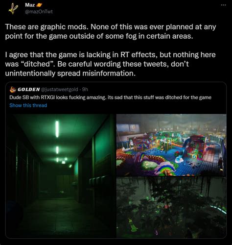 Security Breach Was Never Planned To Use Rtxgi The Images That Showcased This Are Graphic