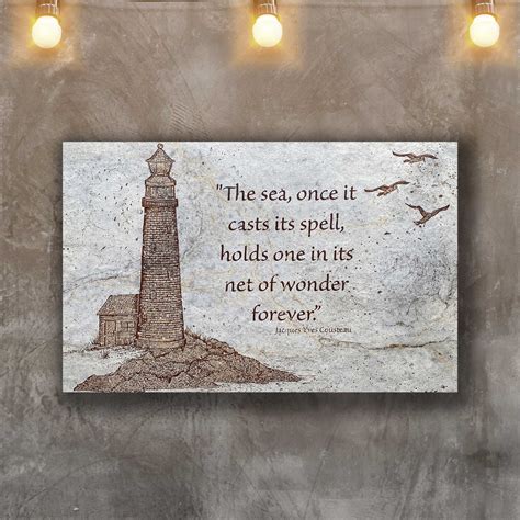 Lighthouse Quote Wall Decor — Art Of The Tile