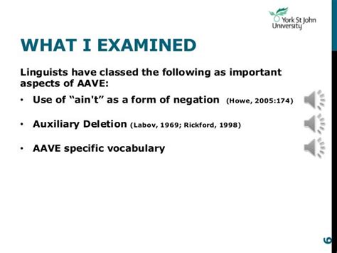 The Evolution Of African American Vernacular English Aave Use In Hi