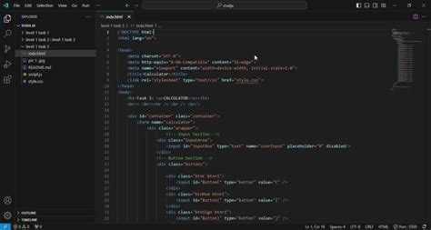 [video] shailja tripathi on linkedin codsoft internship webdevelopment calculator achievement…