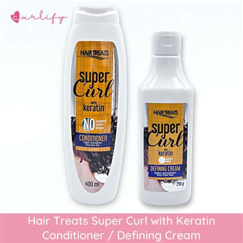 Hair Treats Super Curl With Keratin Conditioner Defining Cream