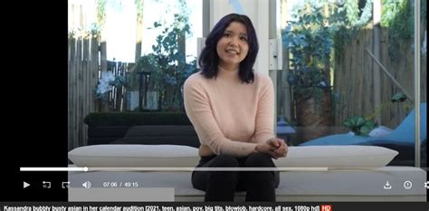 Kassandra Bubbly Busty Asian In Her Calendar Audition Pic