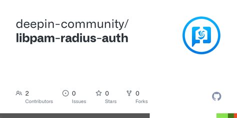 Github Deepin Communitylibpam Radius Auth