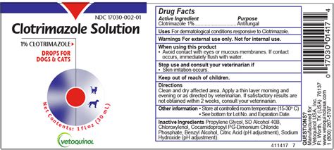 Clotrimazole Solution Drops