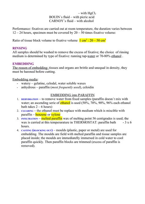 Tissue Processing Pdf