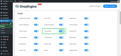 Product Meta Widget Documentation Of ShopEngine