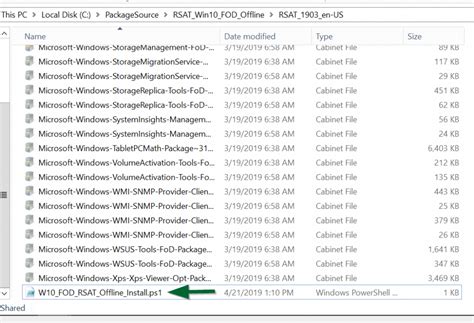 Quick Start Guide Rsat Windows 10 1903 Offline Fod Sccm Mdt Osd