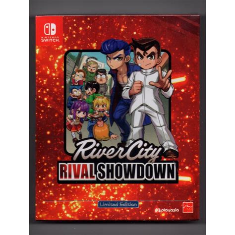 全新 Ns Switch 熱血物語 Sp 中文版 亞洲獨家 限定版 全球限量發行 蝦皮購物
