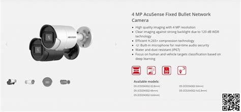 Camera Hikvision DS-2CD2043G2-IU IP Trụ 4Mp chính hãng