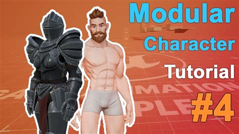 modular character 4 mutable plugin p 2 unreal engine 5 [fr] youtube