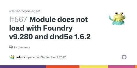 Updated My Modules Today And My Tidysheets Module Is Broken Idk What