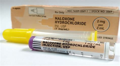First Aid Administering Naloxone Naloxone Hydrochloride Bhhc