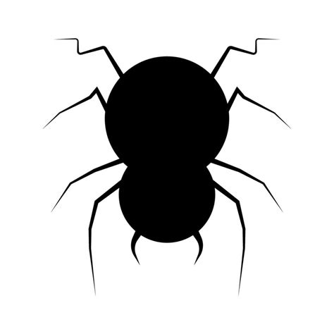 Simple Spider Icon Halloween Vector 26729392 Vector Art At Vecteezy