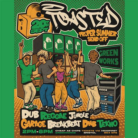 Toasted A Proper Summer Send Off Settle Down Warehouse Party