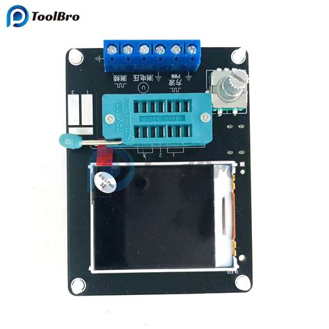 GM328A Transistor Tester Digital LCD LCR Diode Capacitance ESR Voltage Frequency Meter PWM