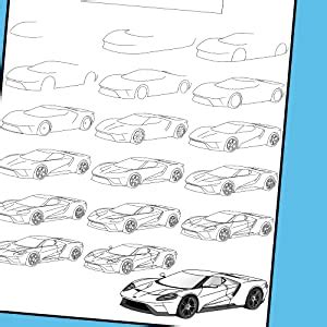 How To Draw Super Cars Awesome Educational Book To Learn Drawing Step By Step For Beginners