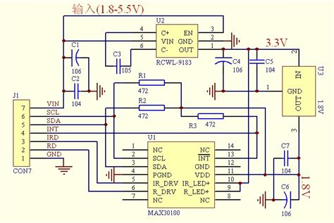 arduino uno and max30100 heart rate monitor sensor