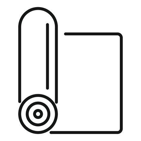 Textile Roll Icon Outline Vector Sewing Cotton 20248240 Vector Art At Vecteezy