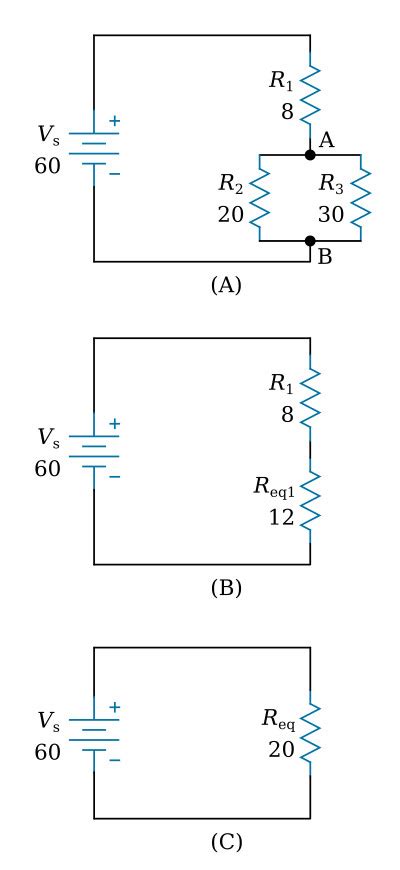 Series And Parallel Combination Circuits Circuit Diagram