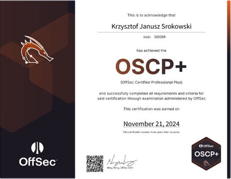 Krzysztof Srokowski On Linkedin Cybersecurity Oscp Penetrationtesting