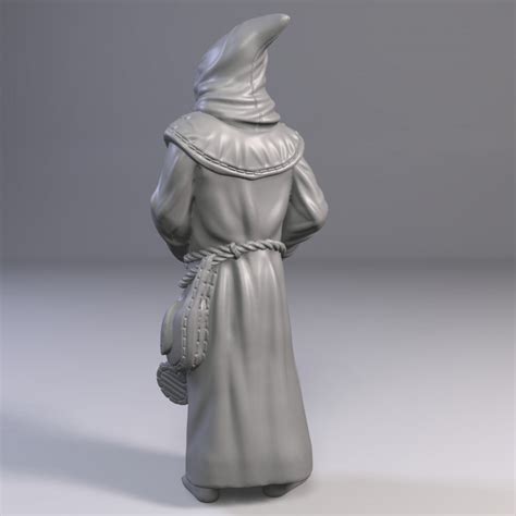 3d Printable Monk By Tiny Furniture