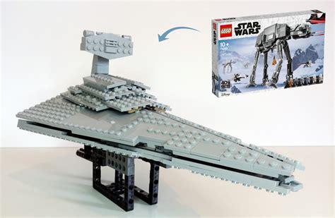 Lego Moc 93674 75288 Star Destroyer By Nodrap Rebrickable Build