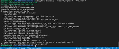 Password Protecting A Nxp 213 With Protect P Command Not Working