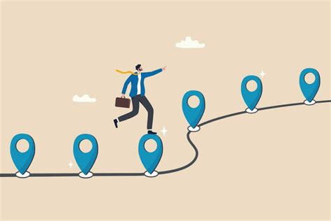 Roadmap Project Milestone Or Business Journey Achievement Workflow Or Process Timeline To