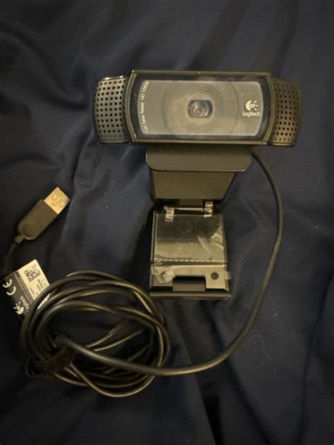 Used Logitech C P Usb Hd Pro Webcam V U Tested And Working Ubb Threads