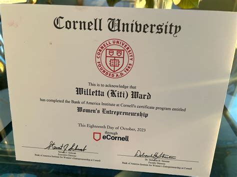 So Proud To Congratulate Life Long Learner Reverend Kiti Ward Who Was Awarded Certification As