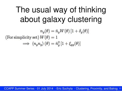 Clustering Proximity And Balrog Ppt Download