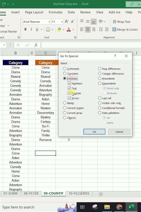 Excel Interview Question Tips 11 How To Quickly Find Cell With Formula In Excel Shorts